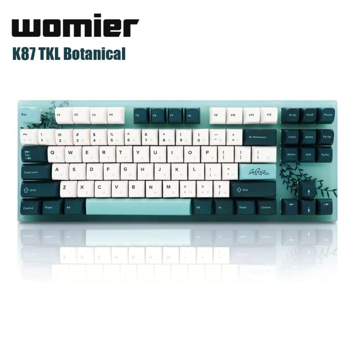 Womier K87 TKL Mechanical Keyboard 87 Keys 80% Layout RGB Backlit ...