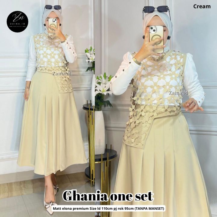 Ghania One Set Zaina | Lazada Indonesia