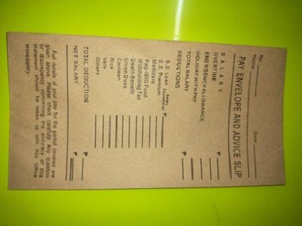 Payroll Envelope no. 8 1/2 500 pcs | Lazada PH