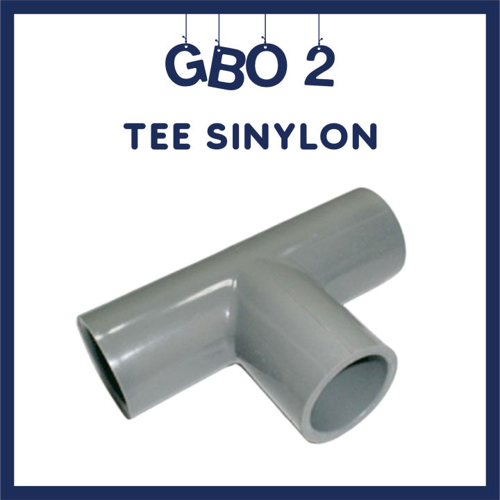 SINYLON - TEE (AW) 1/2" / TEE 1/2 INCH / PERTIGAAN PIPA / FITTING PIPA PVC MURAH | Lazada Indonesia