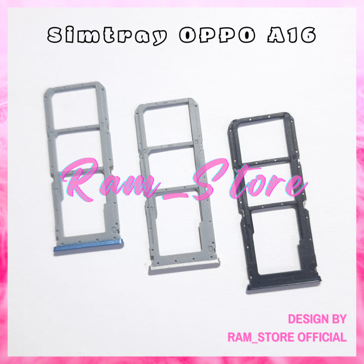 Simtray Sim Tray OPPO A16 Simtray Sim Tray Tempat Kartu Slot Sim ...