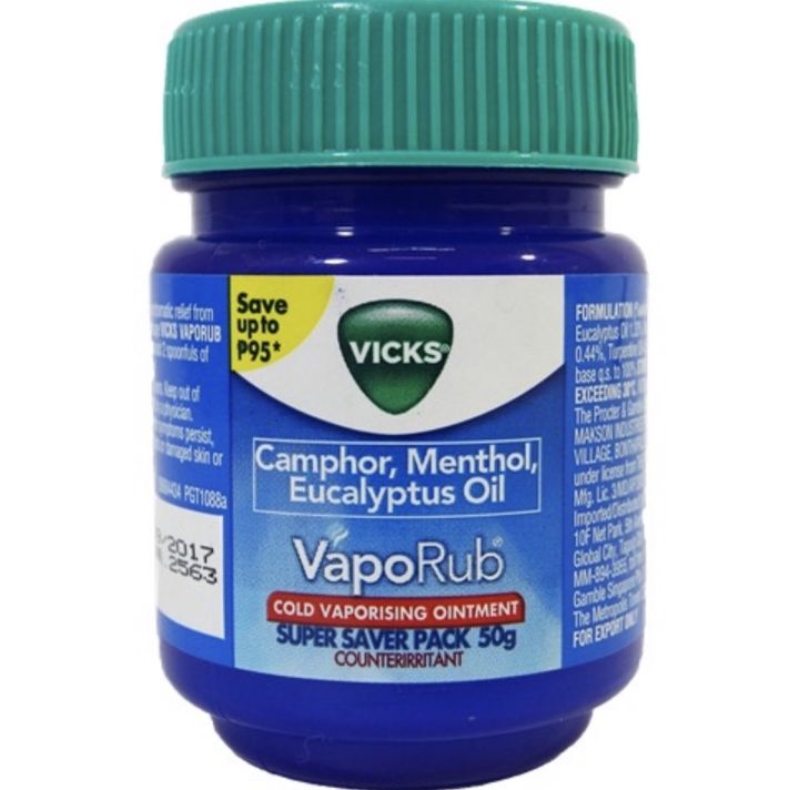 Vicks Ointment Vaporub 50grams | Lazada PH