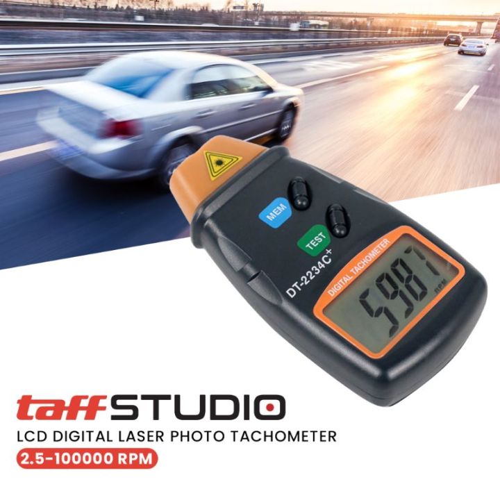 LCD Digital Laser Photo Tachometer 2.5-100000 RPM - DT-2234C+ | Lazada ...