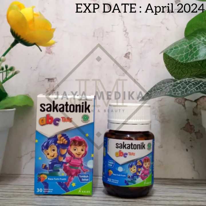 Sakatonik ABC Antariksa Rasa Tutti Frutti Isi 30 Tablet - Vitamin Anak ...
