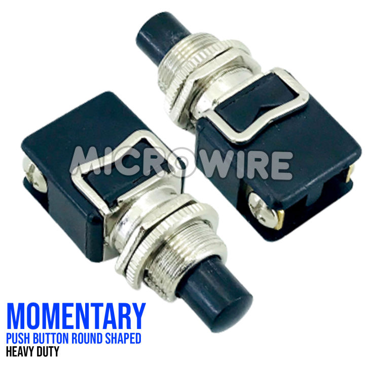 Round Momentary Push Button Switch Heavy Duty | Lazada PH