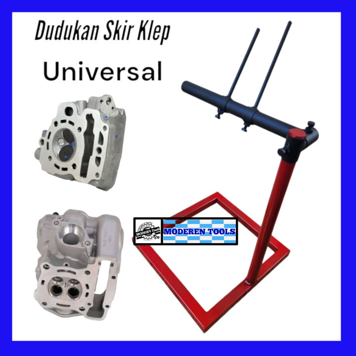 Stand skir klep alat dudukan skir KLep motor universal ALAT BANTU SKIR ...