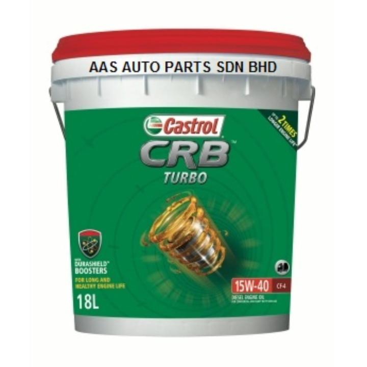 CASTROL CRB TURBO 15W-40 CF-4 18L DIESEL ENGINE OIL | Lazada