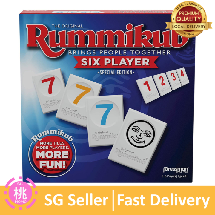 Rummikub -- The Original Rummy Tile Game ( Package Box may varies ) 4 ...