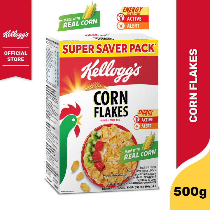 Kelloggs Corn Flakes Sereal 500g | Lazada Indonesia