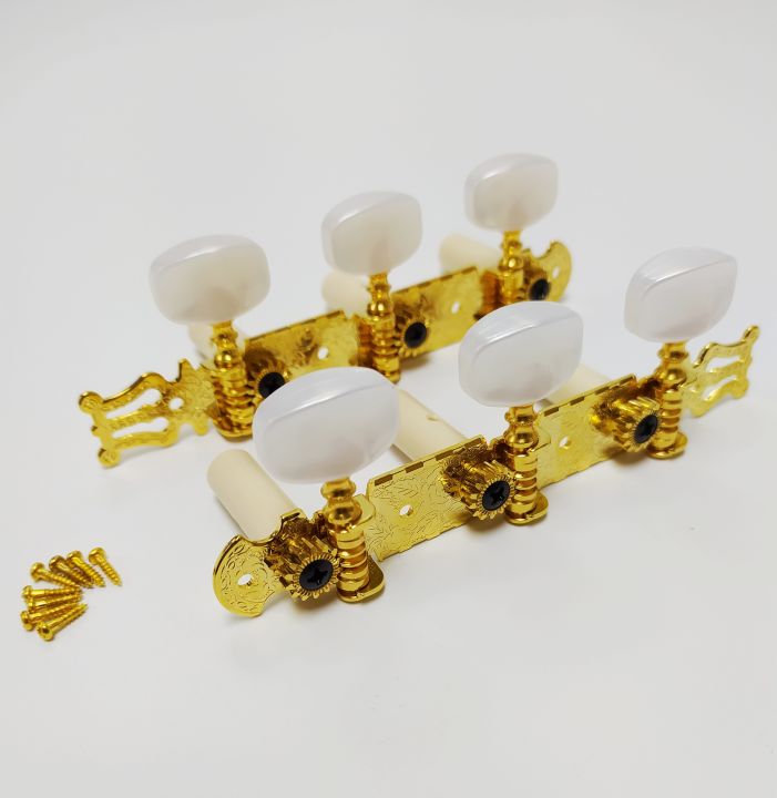 Takamine TGP0551NG Original Tuning Machine Heads Gold Die-Cast with ...