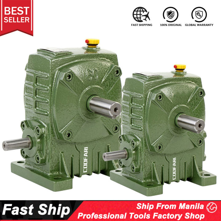 Speed Reducer Gearbox, Electric Motor Gear Reducer, Worm Gear reducer, Speed ratio 1:30, Speed ...