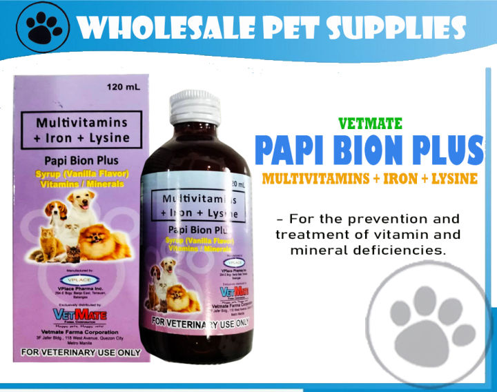 PAPI BION PLUS (Multivitamins + Iron + Lysine) 120mL | Lazada PH PAPI BION PLUS (Multivitamins + Iron + Lysine) 120mL | Lazada PH
