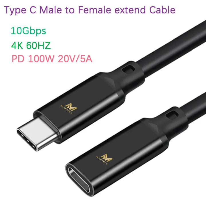 Type C extend cable USB C extend cable extension cable type c male to ...