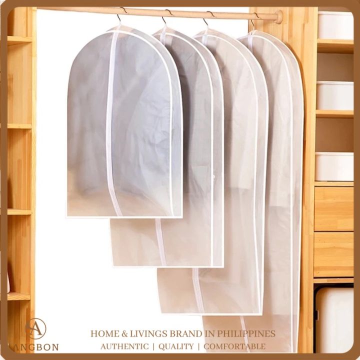 Transparent Garment Bag Dustproof Clothes Protector Cloth Cover | Lazada PH