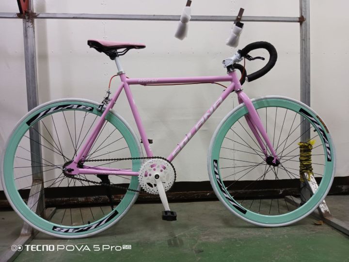 JLAB SOLANA FIXIE STEEL STRAIGHT GEOMETRY SIZE 56 TOPTUBE 52CM SEATTUBE ...