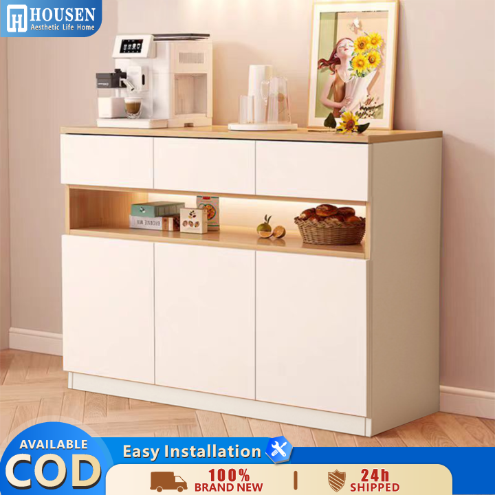 HOUSEN Multifunctional Combination Cabinets Modern Sideboard Cabinets ...