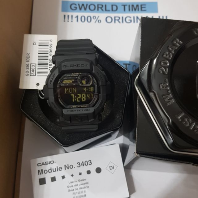 G-SHOCK ORIGINAL GD-350-1DR/GD-350-1/GD350/ GD-350 100% ORIGINAL PRODUCT | Lazada