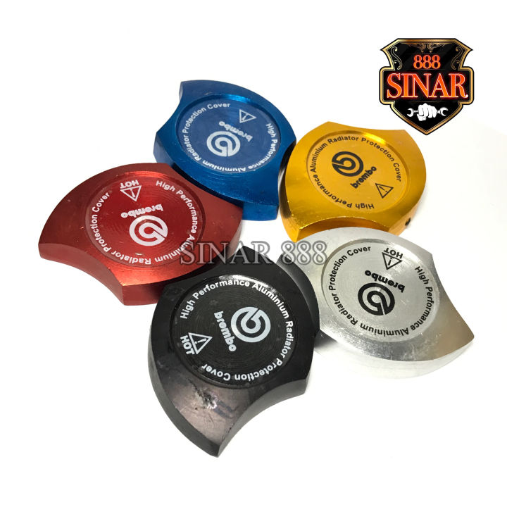 COVER TUTUP RADIATOR M1 / TUTUP CAP RADIATOR KOMBINASI WARNA SILVER ...