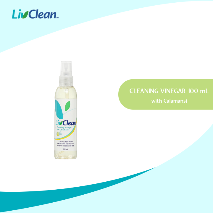 LivClean Cleaning Vinegar with Calamansi 100mL | Lazada PH