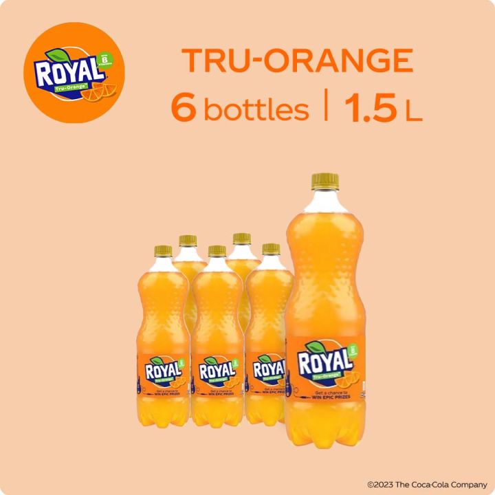 Royal Tru-Orange 1.5L - Pack of 6 | Lazada PH