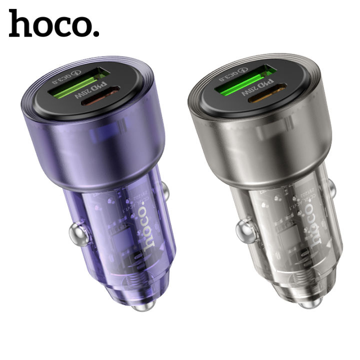 Hoco z52 100% chính hãng sạc điện dùng trên xe hơi loại C pd38w qc18w ...
