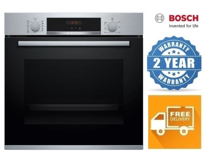 Bosch Serie | 4 Built-in Oven 60 x 60 cm Stainless steel HBA574BS0A ...
