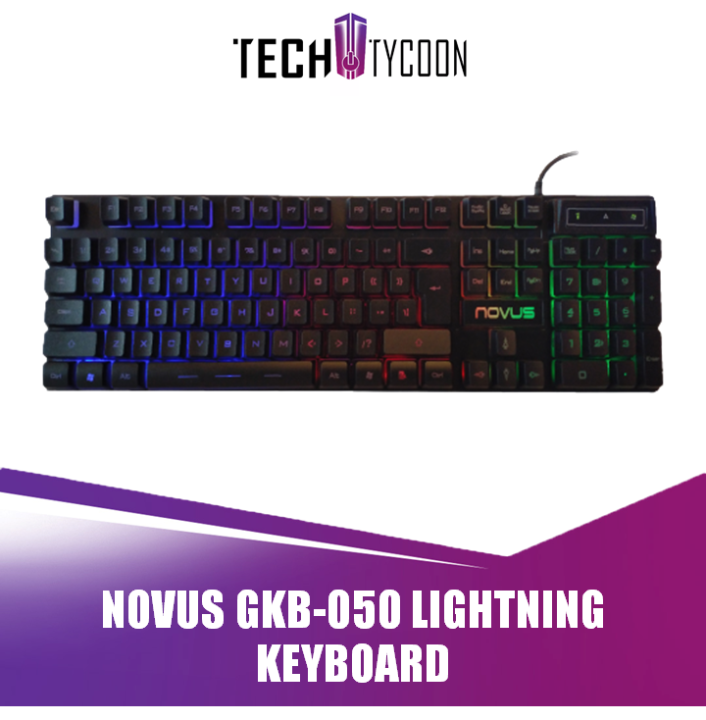 NOVUS GKB-050 LIGHTNING KEYBOARD | Lazada PH