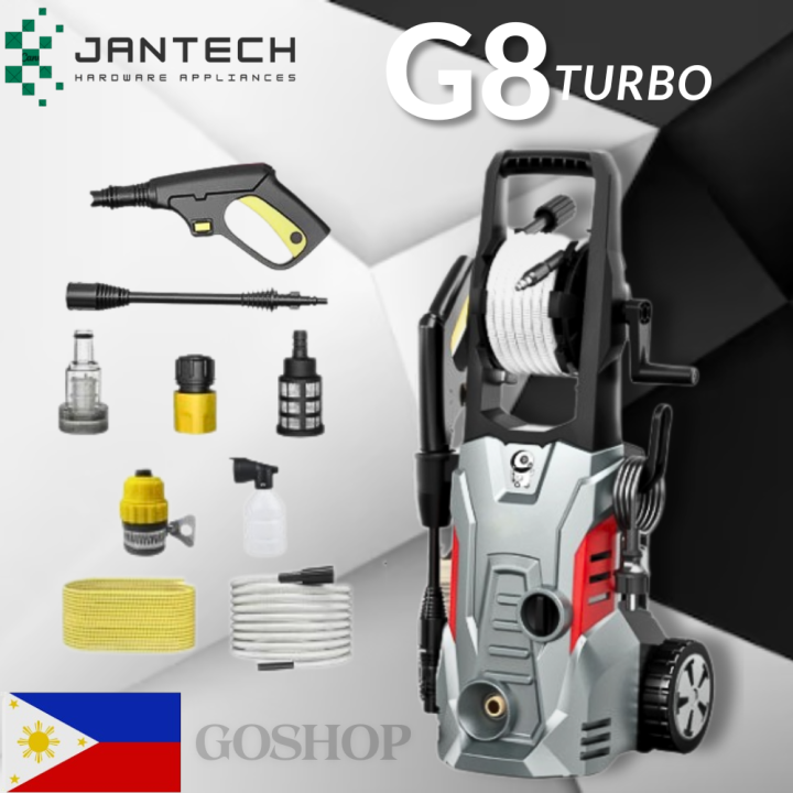 JANTECH Style G7 turbo/G8 Turbo Waterjet High Pressure Cleaner Water Jet Sprayer Machine | Lazada PH