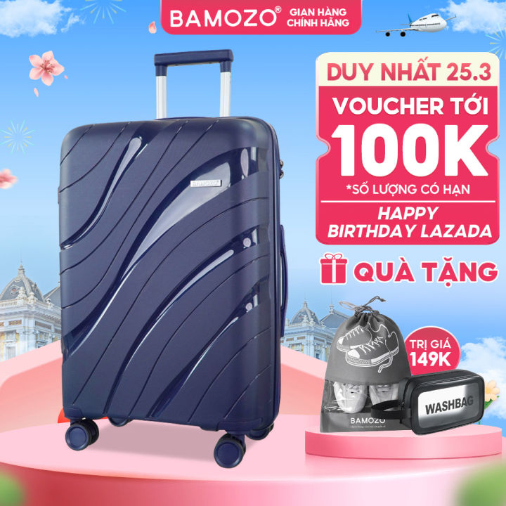 Vali Kéo Du Lịch Bamozo NANCY Size 20 24 28 Nhựa Chống Vỡ Chống Va Đập ...