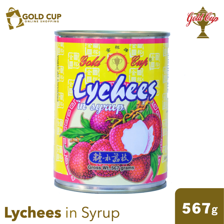 Gold Cup Canned Lychee in Syrup 567g (Canned Fruits) | Lazada PH