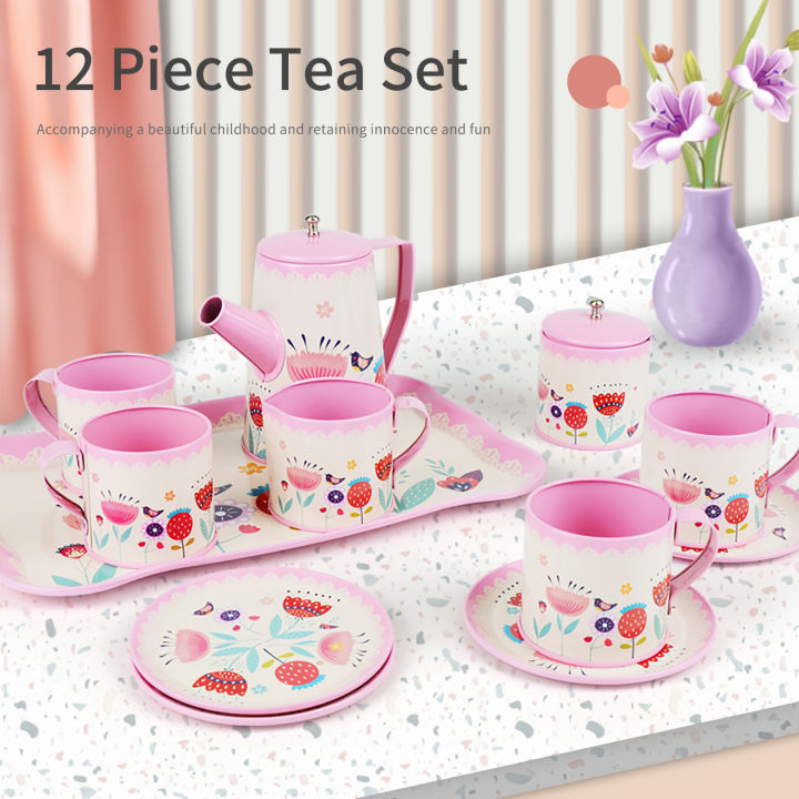 HYG Play House Simulation Afternoon Tea Set Food Dessert Cake Coffee ...