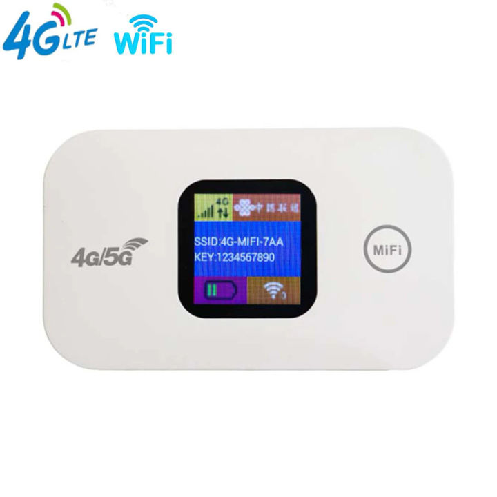 4G/5G Mobile WIFI Router 150Mbps 4G LTE Wireless Router 2100mAh ...