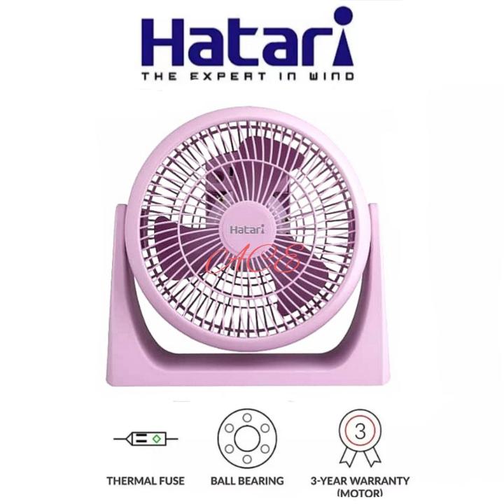 Hatari 8 inchi Cyclone Fan HT-PS20M1 Pink | Lazada