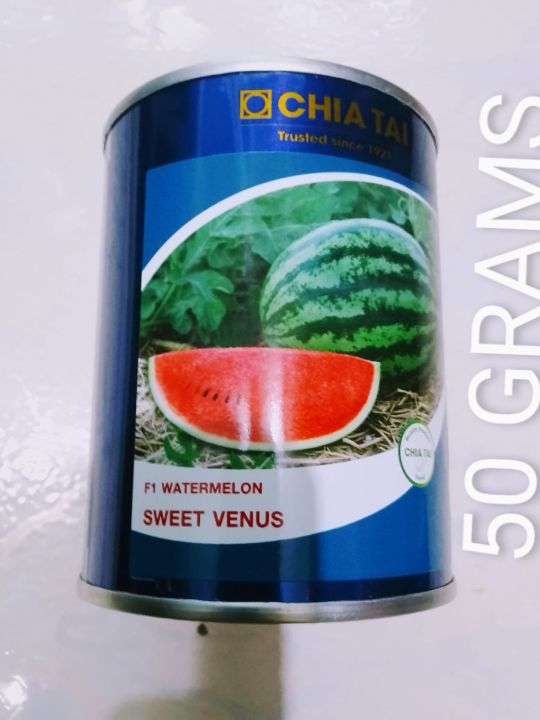 SWEET VENUS F1 HYBRID WATERMELON SEEDS(50 GRAMS)BY CHIA TAI SEEDS ...