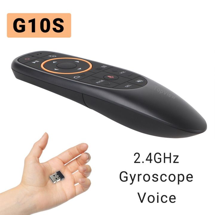 New G10S Air Mouse 2.4G Wireless Air Remote Mouse With Voice And ...