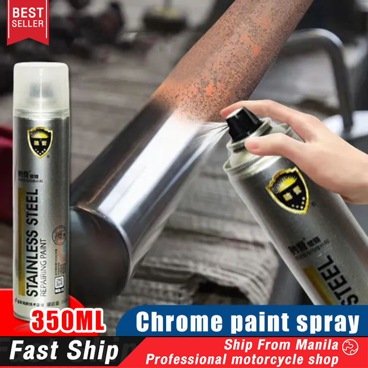 10years No Rust 350ml Car Rust Remover Spray Metal Surface Chrome Paint ...