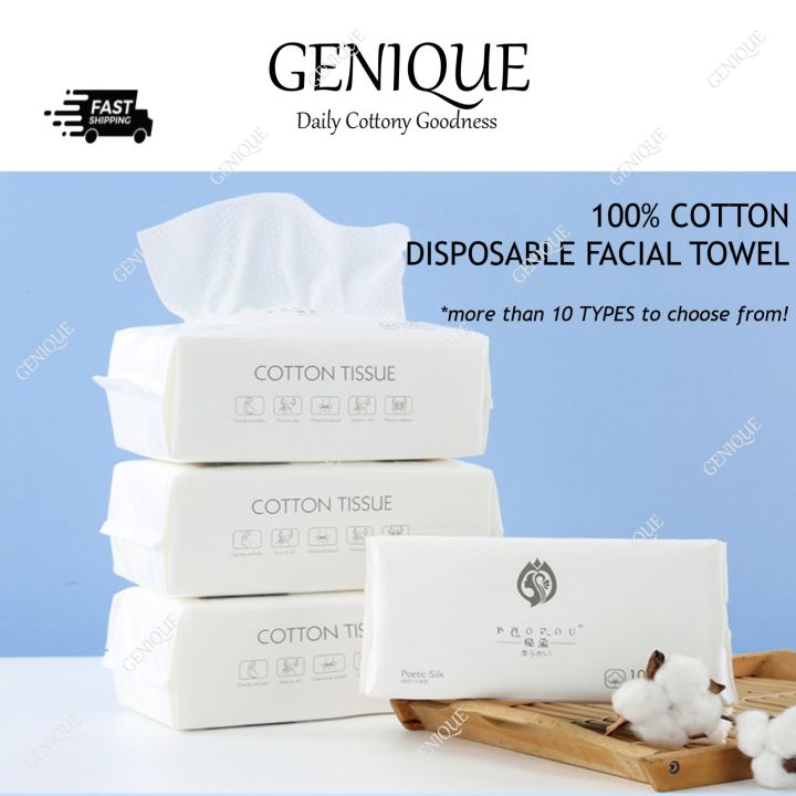 Disposable Cotton Tissue Disposable Facial Tissue Makeup Remover | Lazada