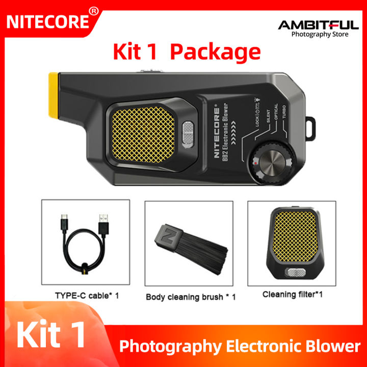 Nitecore BB2 Electronic BlowerBaby Photography Blower Multi Function Purpose Lightweight ...