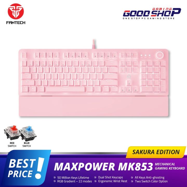 FANTECH Maxpower MK853 / MK-853 Sakura Edition - Gaming Keyboard ...