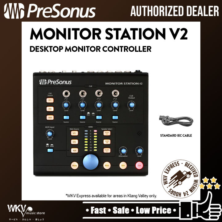 PreSonus Monitor Station V2 Desktop Monitor Controller | Lazada