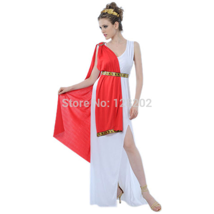 Cosplay Halloween costume ancient Greek goddess ancient Roman prince ...