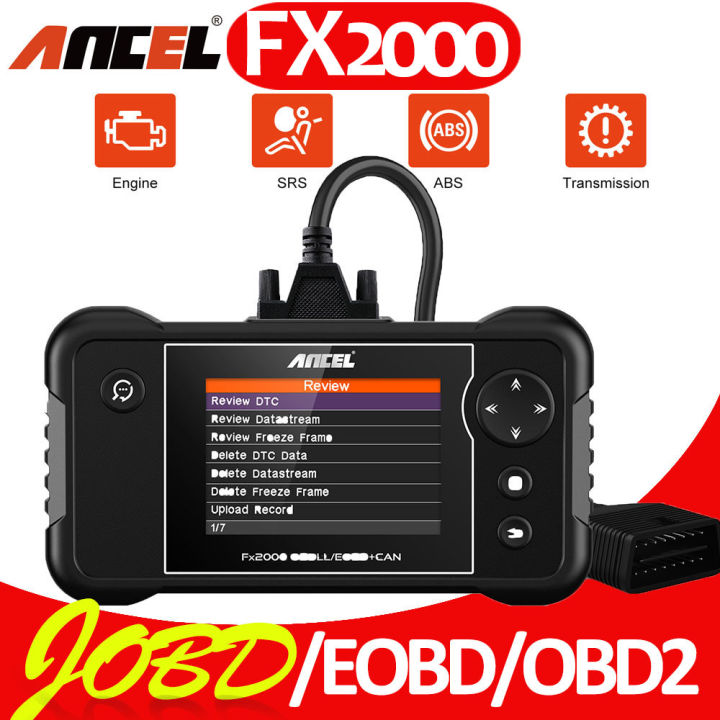 Ancel FX2000 OBD2 Scanner JOBD Scan ABS SRS Transmission Automotive Auto Diagnostic Tool ODB 2 ...