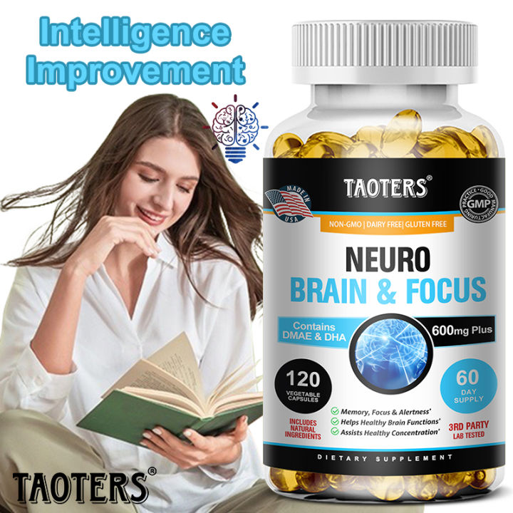 Brain Supplements - Improve memory, focus and alertness - Support ...