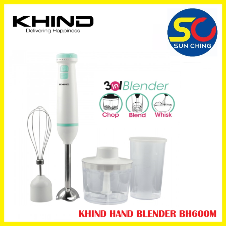 KHIND HAND BLENDER COLOUR MINT BH600M | Lazada