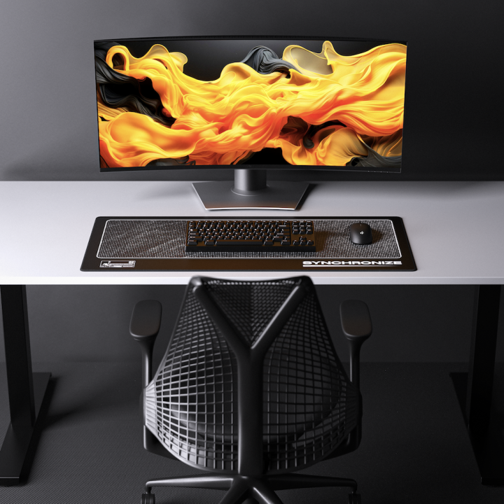 (พร้อมส่งในไทย) แผ่นรองเมาส์ Synchronize Deskmat R2 by Aiglatson Studio ...