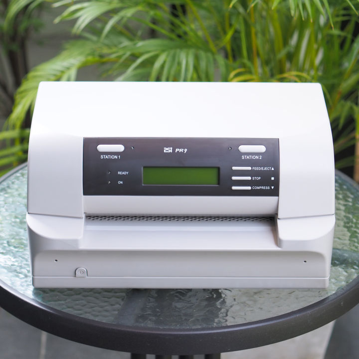 เครื่องพิมพ์เช็ค พร้อมโปรแกรมพิมพ์เช็ค Cheque printer Passbook printer ...