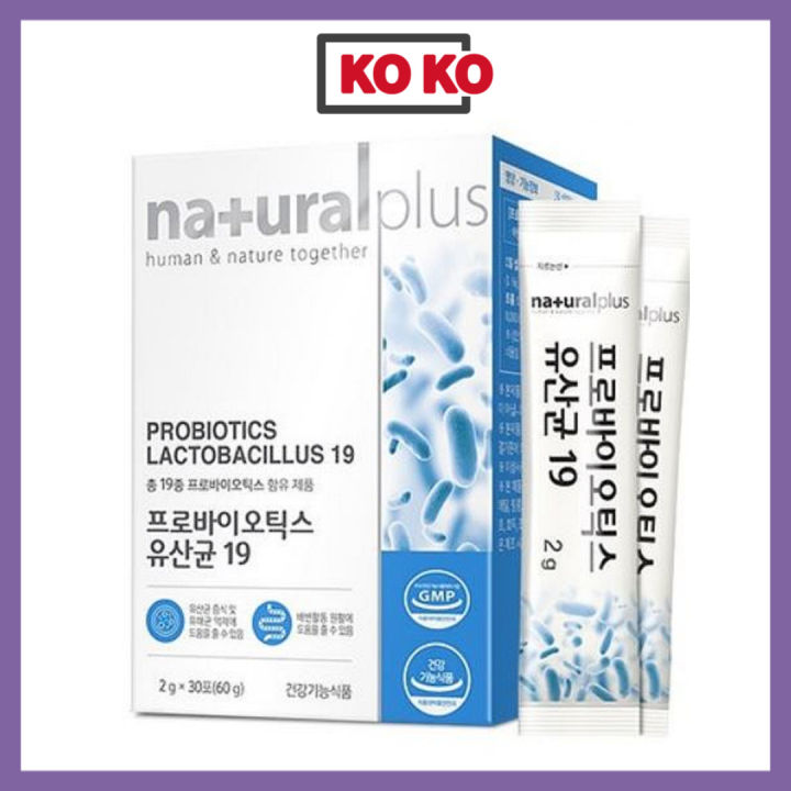 Natural Plus Probiotics Lactobacillus19 2g x 30 Sticks / SYN Biotics ...