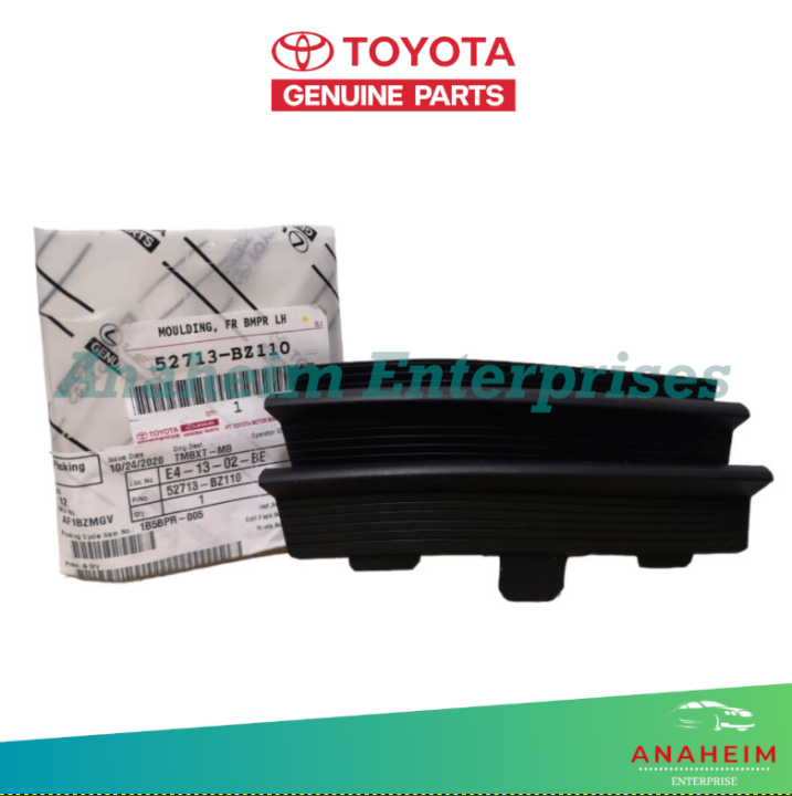 Toyota Avanza 2016 - 2018 Front Bumper Left Moulding - 52713-BZ110 ...
