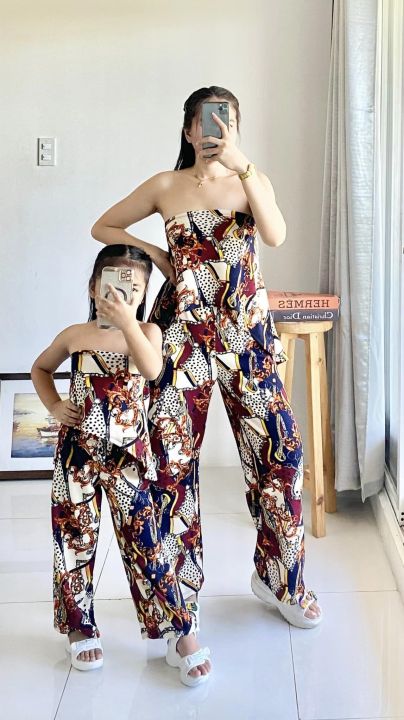 Ayesha Mother and Daughter Terno Tube New Print Senepa | Lazada PH