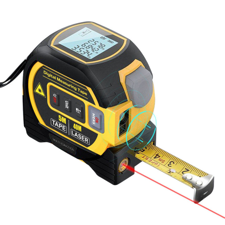 Measure Lcd Display 3in1 5m Tape Measure Meter Measurement Device ...